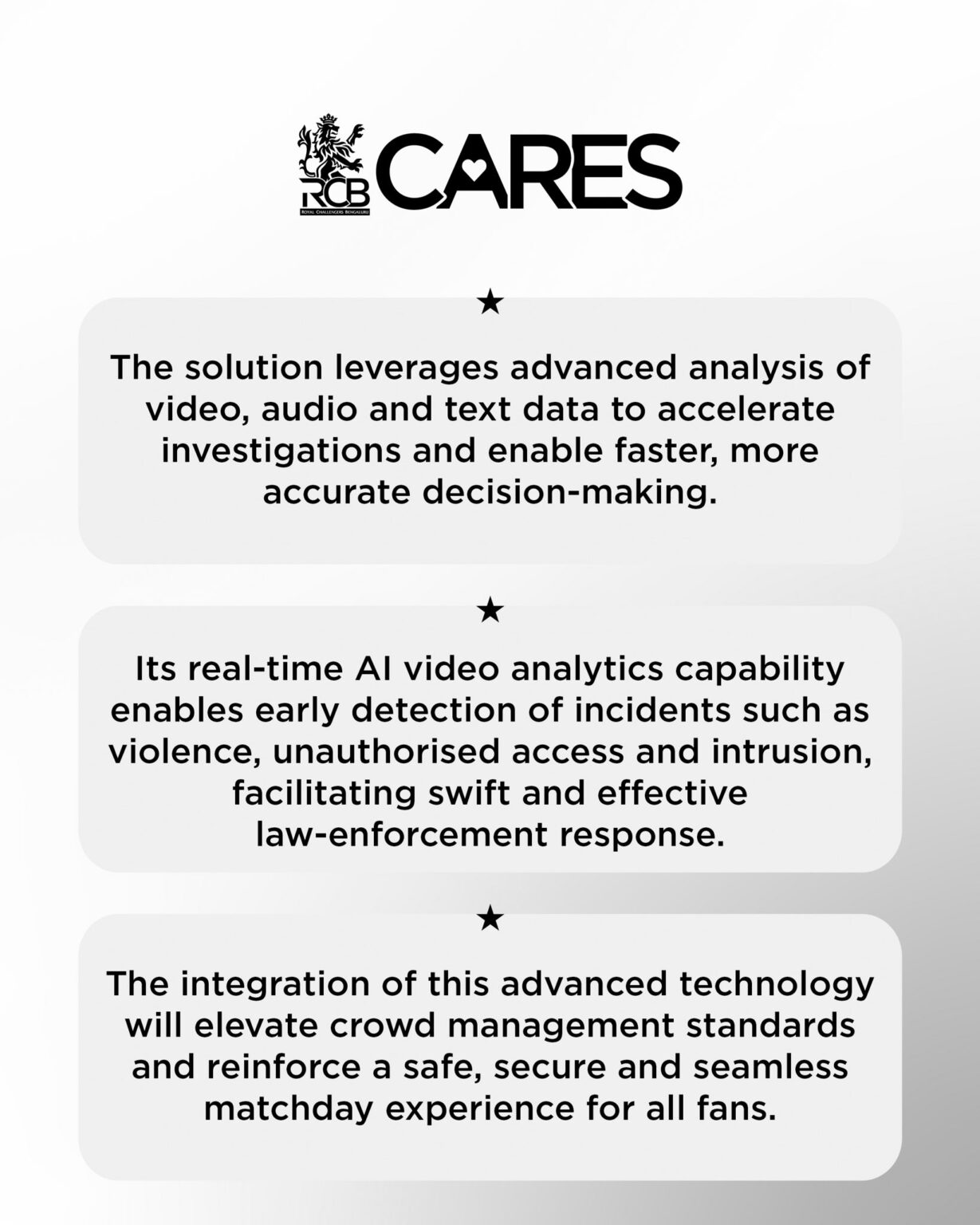 RCB Proposes AI Video Analytics for Chinnaswamy Stadium Crowd ...